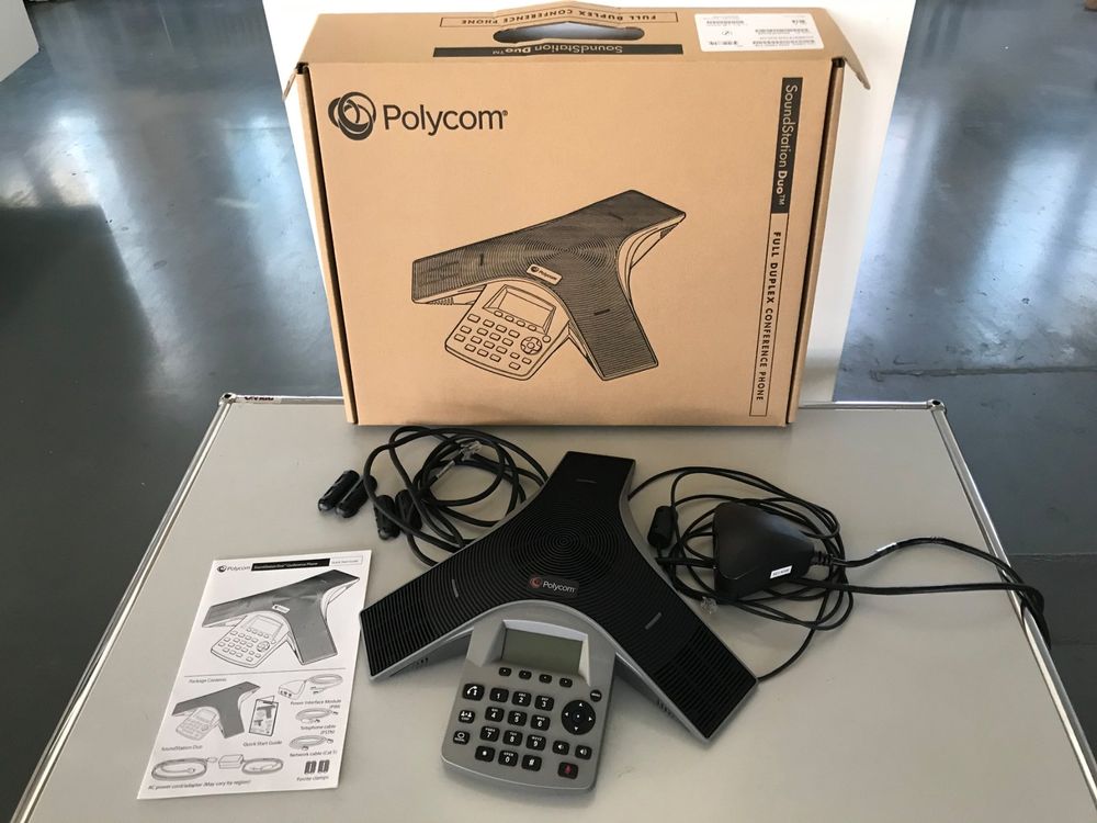 Polycom Soundstation Duo Konferenztelefon IP 5000 (Gebraucht) in Zürich ...