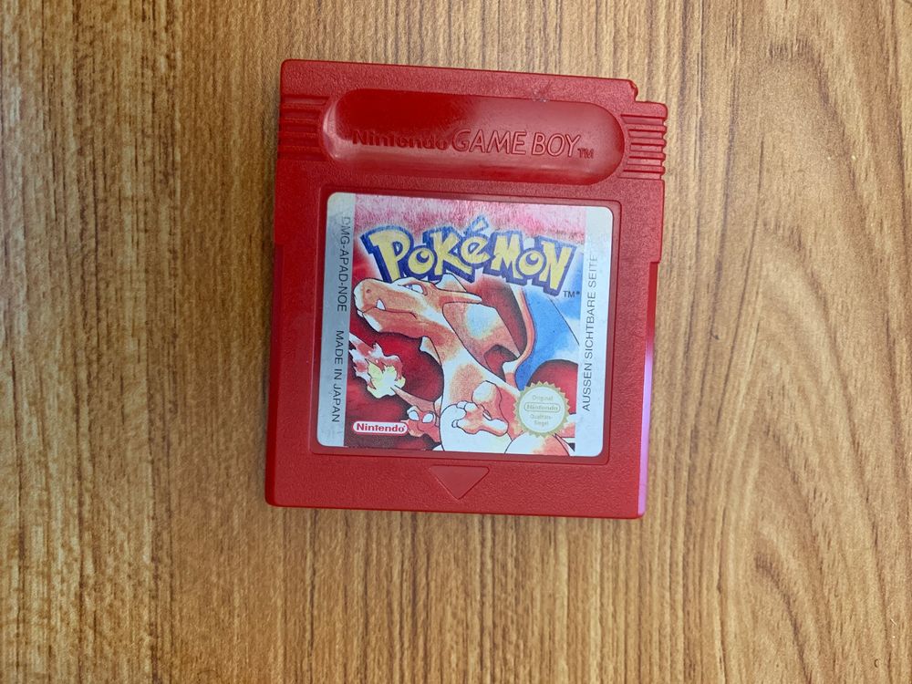 Pokemon Rot für Gameboy mit Neue Batterie | Kaufen auf Ricardo