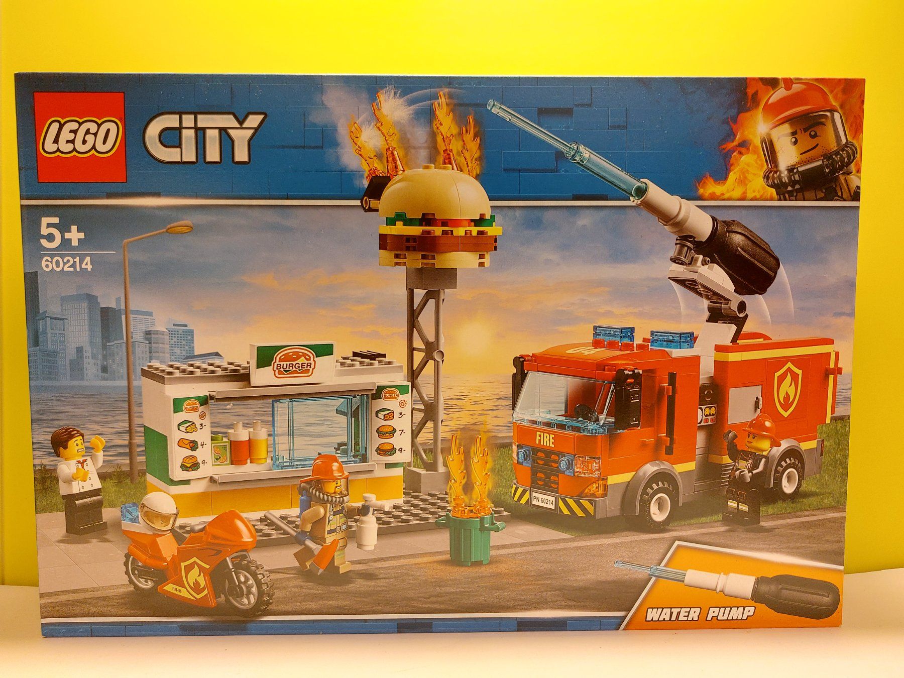 LEGO City 60214 Feuerwehr - Einsatz im Burger-Restaurant NEU (Neu und ...