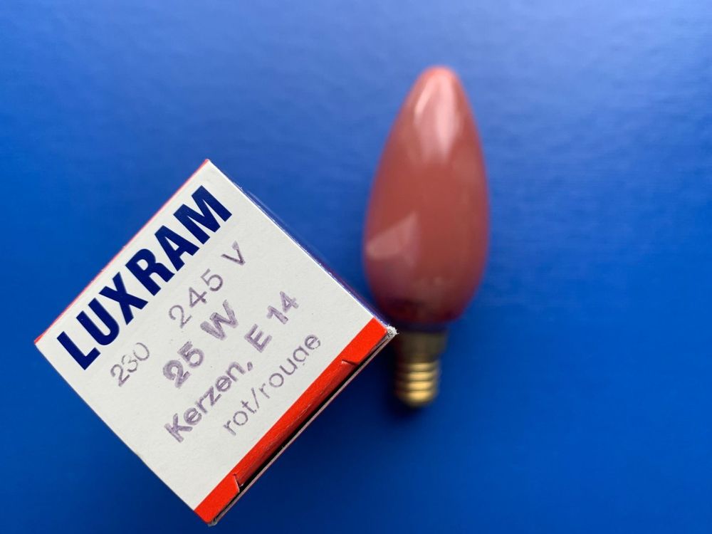 Luxram Kerzen farbig 4er-Set (Neu und originalverpackt) in Kirchleerau ...