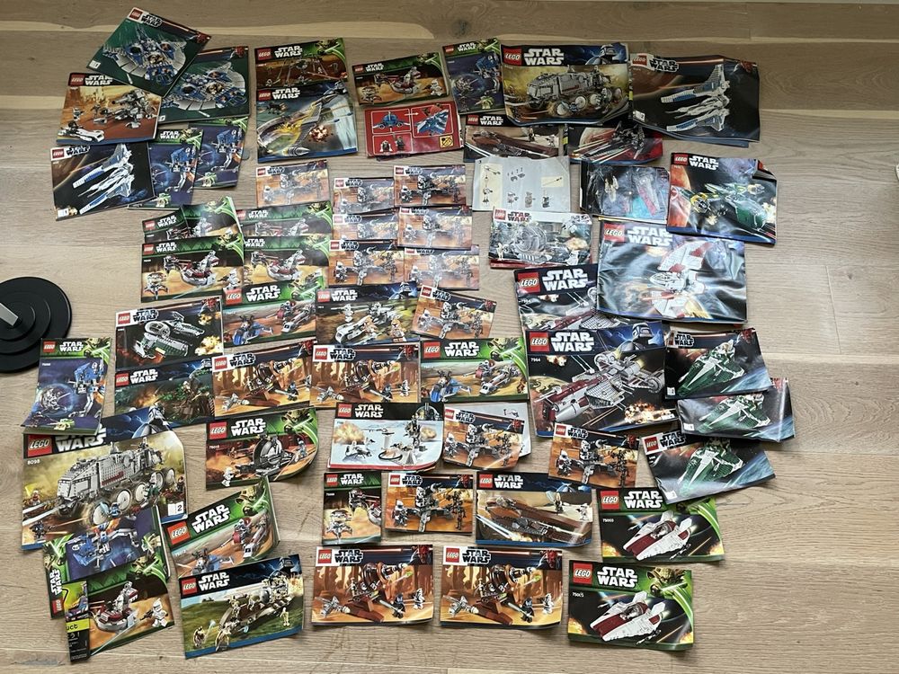 Lego Star Wars Anleitungen Lot (Gebraucht) in Uster für CHF 16 – mit ...