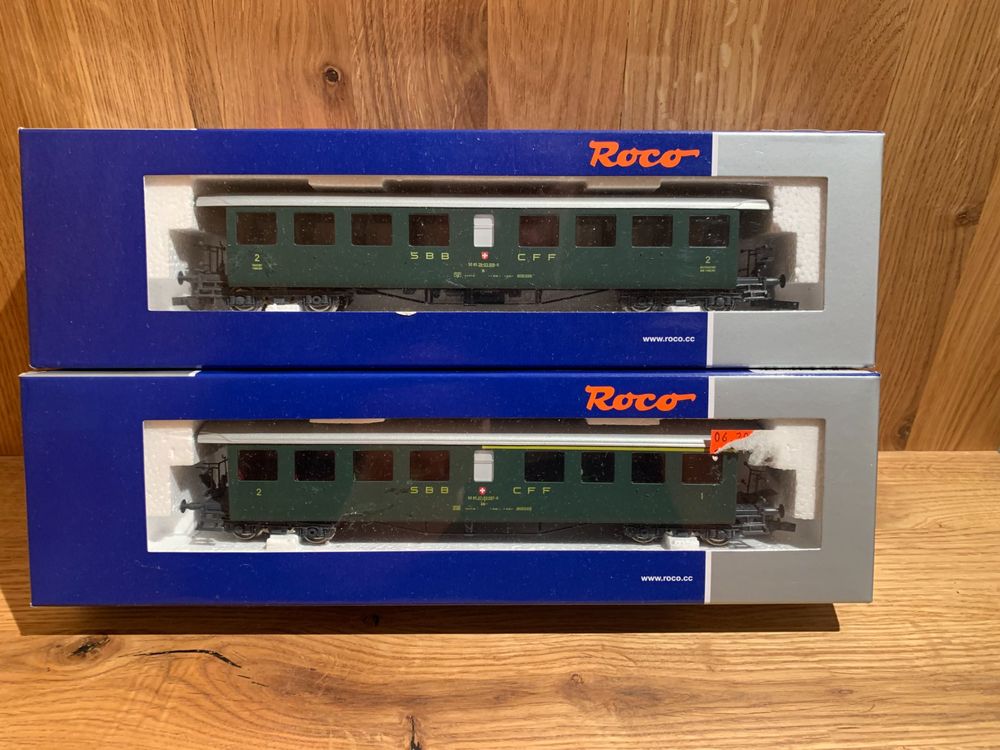 Roco 44730 und 44731, SBB, Ep IV, DC, H0, OVP | Kaufen auf Ricardo