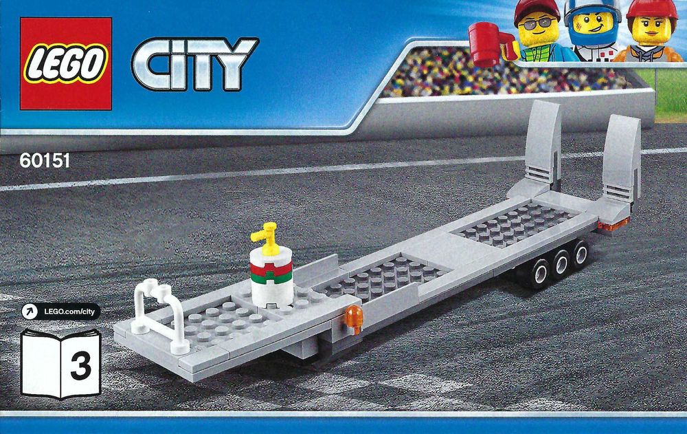 LEGO® 60151 City Race - Dragster Transporter | Kaufen auf Ricardo