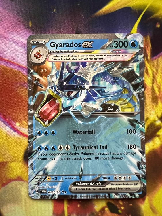 Pokemon Scarlet & Violet Gyarados ex EN (Gebraucht) in Siebnen für CHF ...
