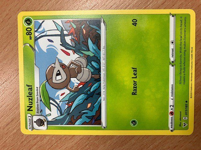 Pokemon Nuzleaf 011/185 | Kaufen auf Ricardo