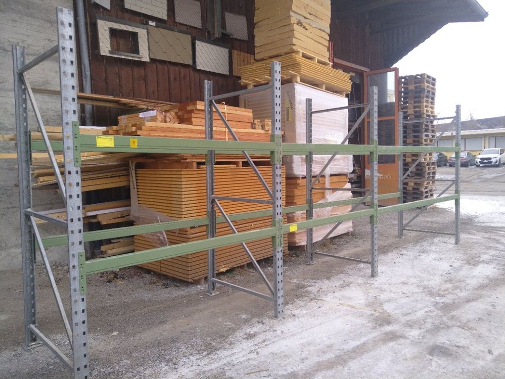 Palettenregal (Gebraucht) in Bichwil für CHF 700 – nur Abholung auf Ricardo kaufen