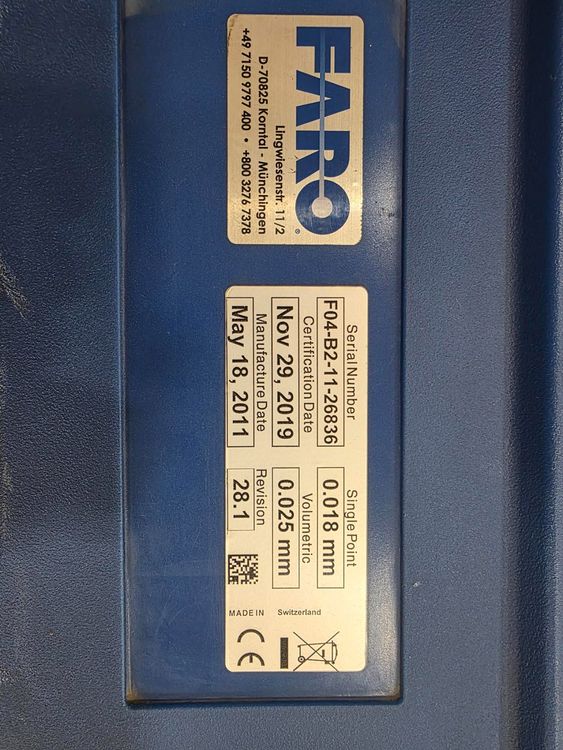 FARO Gage Messarm, ideal für Präzisionsmessungen! (Gebraucht) in ...