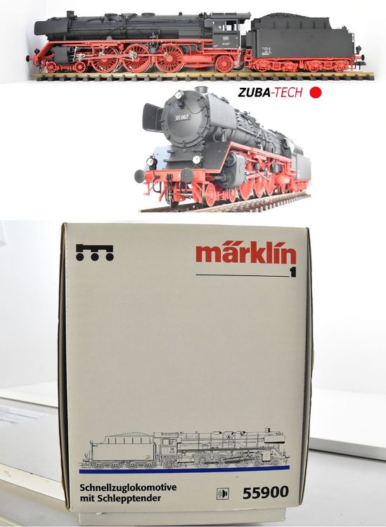 Märklin 55900 Dampflok BR 01 DB GS Spur 1 Digital mit OVP (Gebraucht ...
