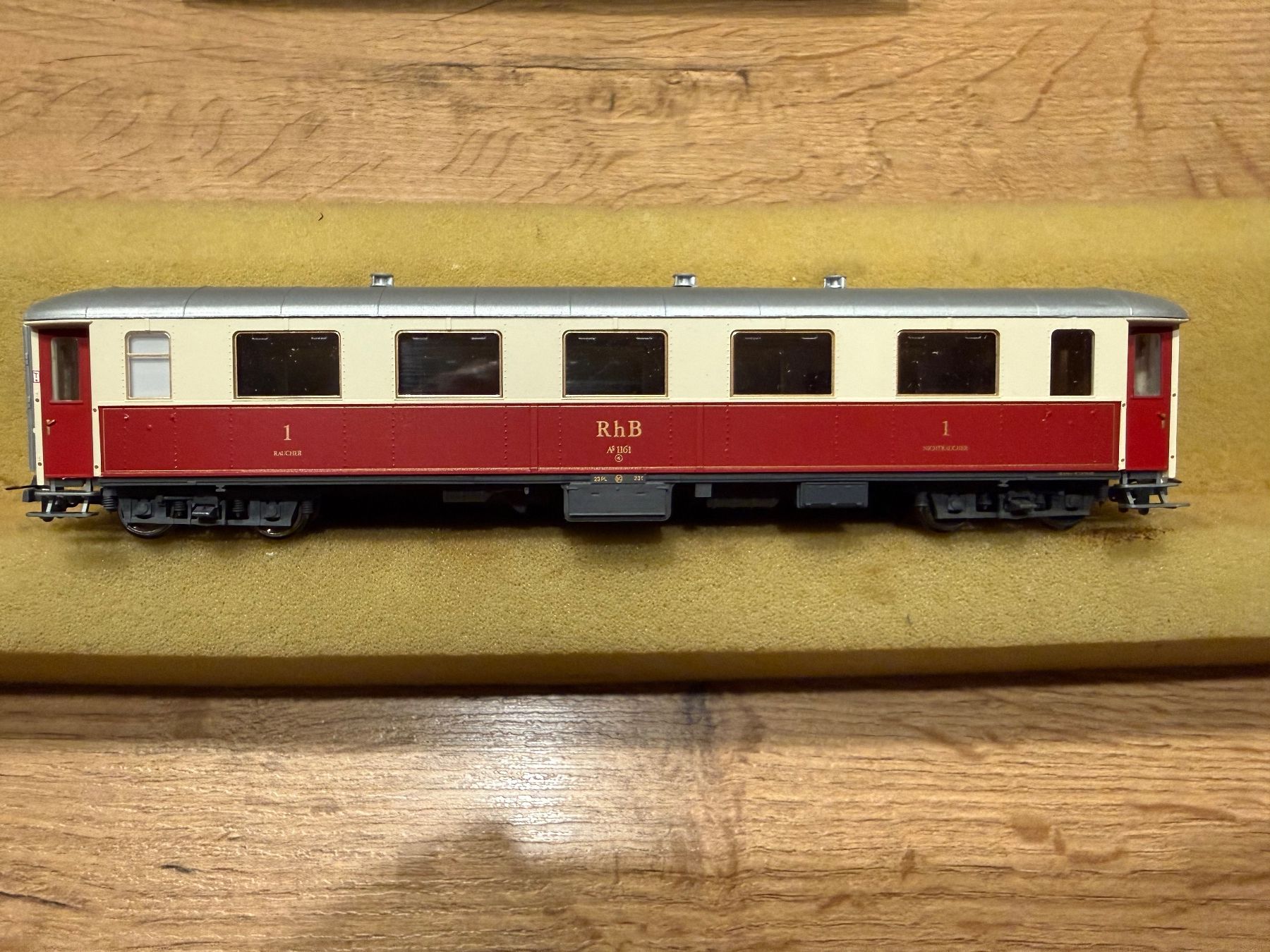 RhB Salonwagen AS1161,LED Beleuchtung, Top Zustand, Rarität! (Gebraucht ...