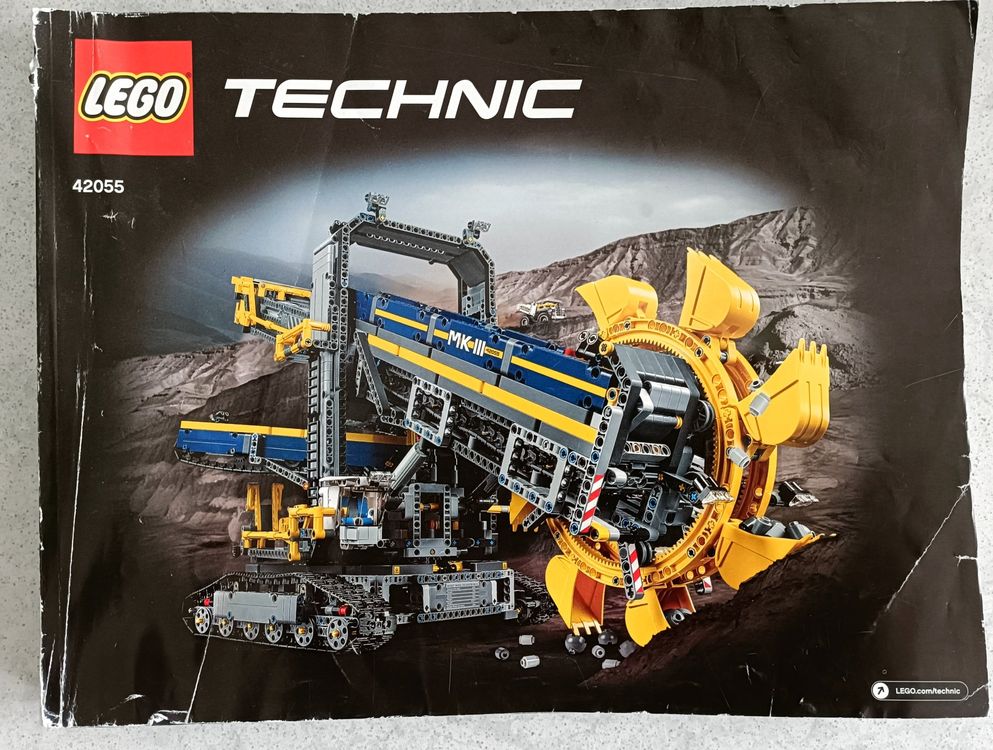 Lego 42055 Schauffelbagger ( nicht komplett ) (Gebraucht) in ...