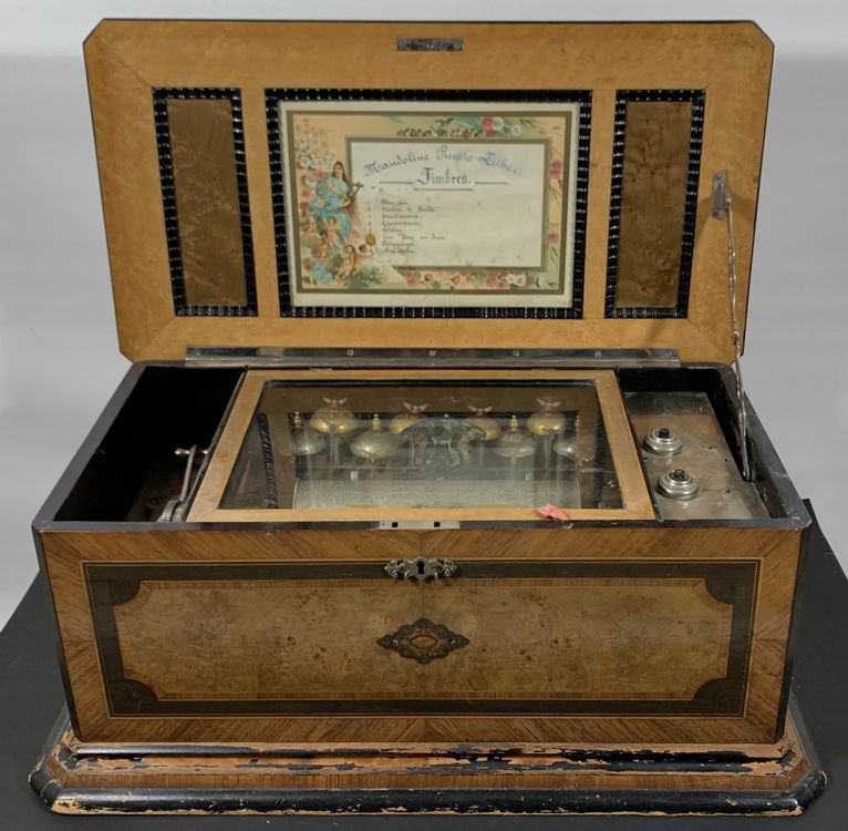 Grosse Musikbox mit Glocken Vögel Bienen | Kaufen auf Ricardo