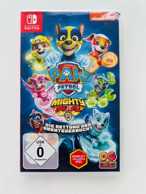 Nintendo Switch, Paw Patrol Mighty Pups Die Rettung der Aben (Gebraucht ...