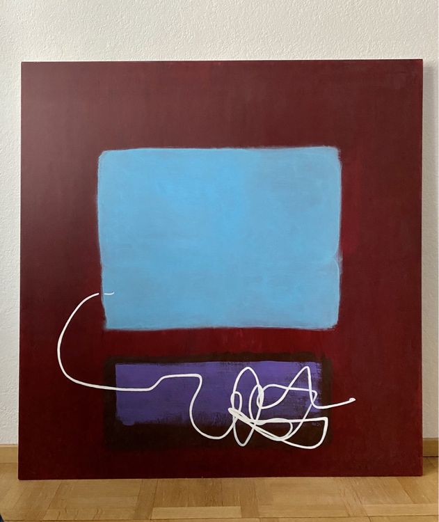 Grosses Gemälde Acryl auf Leinwand | Kaufen auf Ricardo