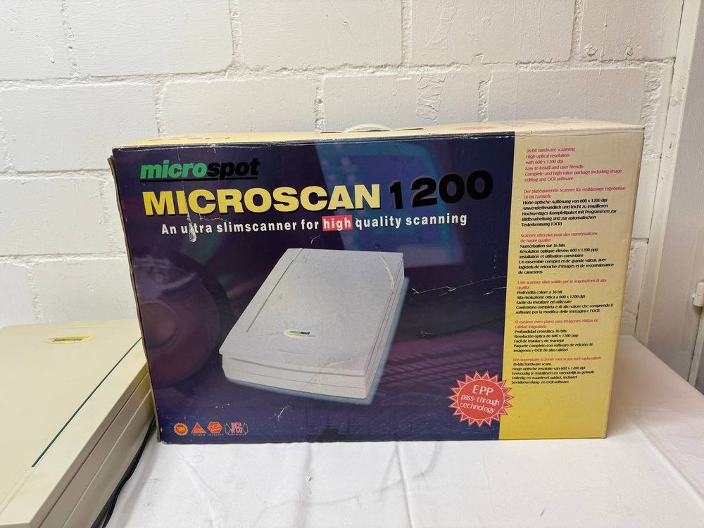 Microscan 1200 Scanner R 580 (Gebraucht) in Roggwil BE für CHF 1 – nur ...