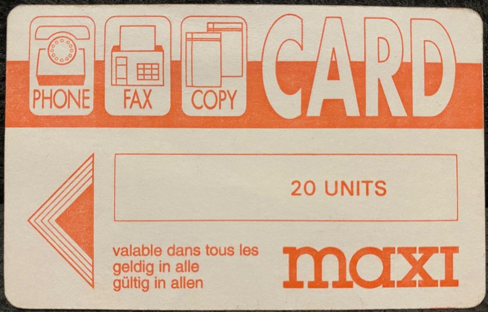 Maxi card | Kaufen auf Ricardo