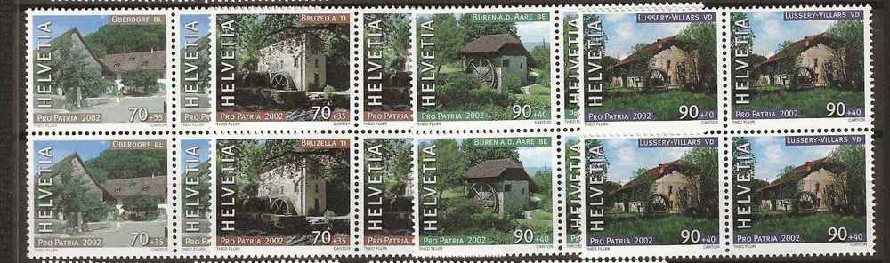 PP2002 - Pro Patria 2002 ** (D'occasion) à Trélex pour CHF 12 – avec ...