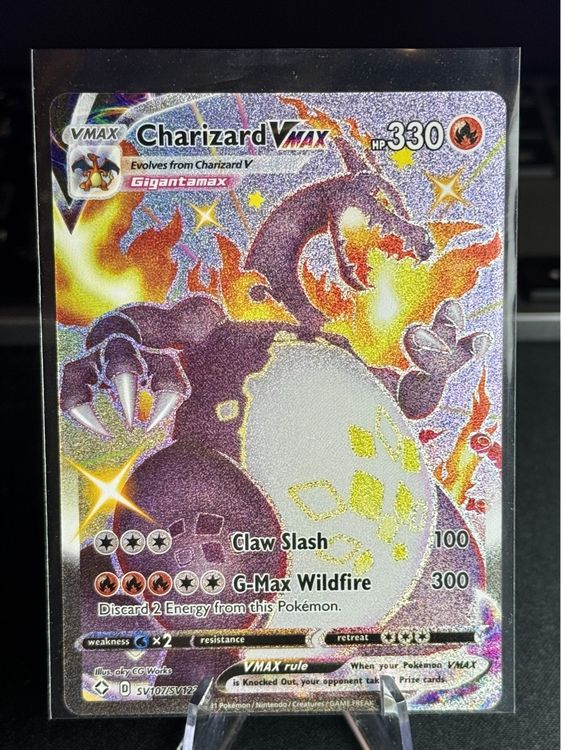 Charizard VMAX - SV107/SV122 - Pokemon Shining Fates | Kaufen auf Ricardo