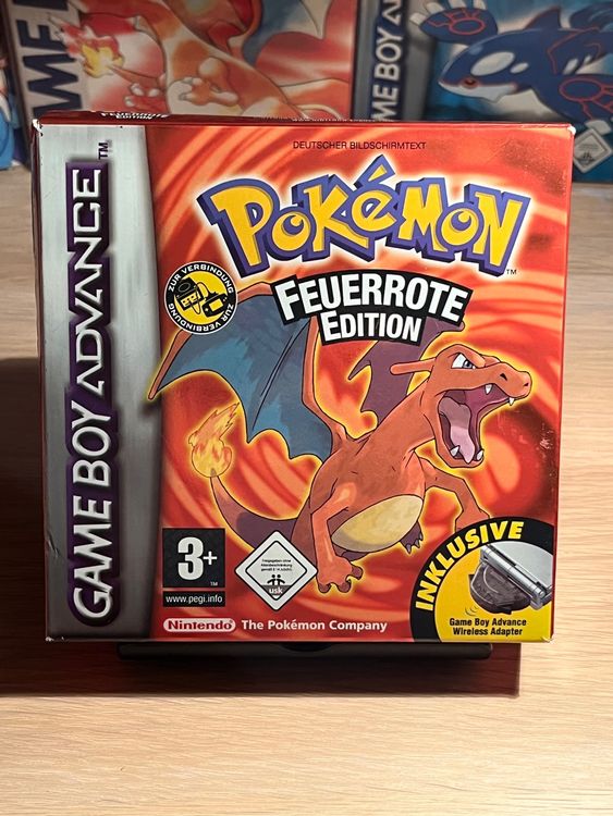 Pokemon Feuerrote Edition OVP CIB Gameboy advance Deutsch | Kaufen auf ...