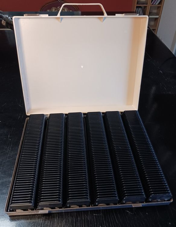 Diabox mit 6 Magazinen für je 50 Dias (Gebraucht) in Kollbrunn für CHF ...