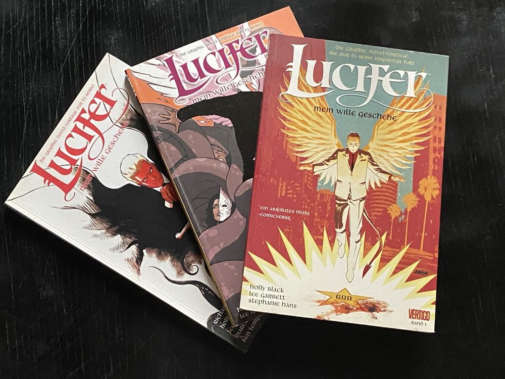 LUCIFER Graphic Novel 3 Bände ganze Geschichte (Gebraucht) in Zuerich ...