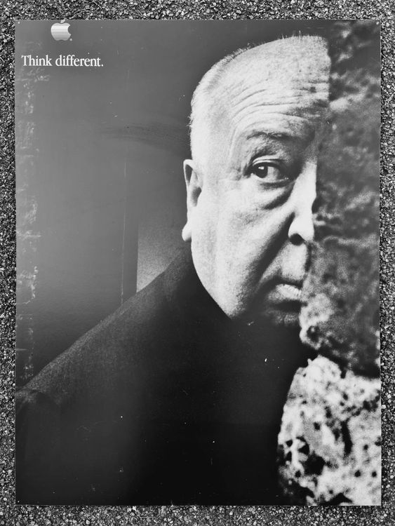 Apple "Think Different" mit Alfred Hitchcock (Gebraucht) in Wallisellen ...