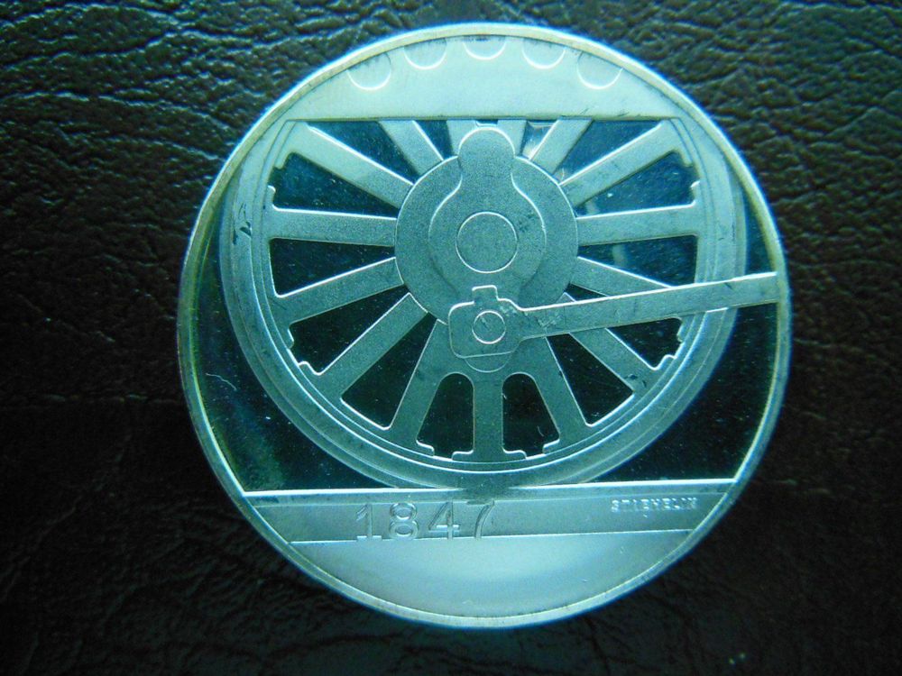 20.- Fr. Schweiz *150 Jahre SBB* von 1997 (Neu (gemäss Beschreibung ...