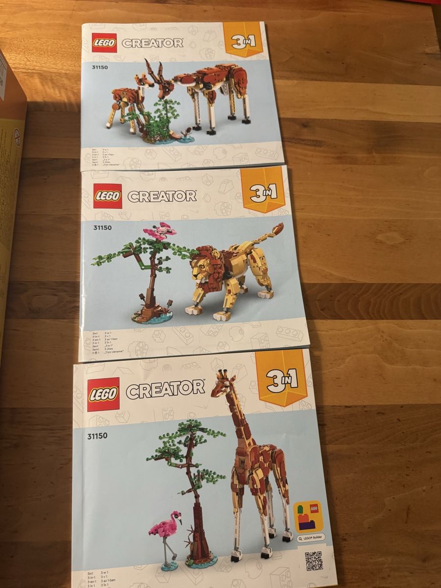 LEGO Creator 31150, 3 in 1, Tier Set, komplett, Neu! (Neu (gemäss ...