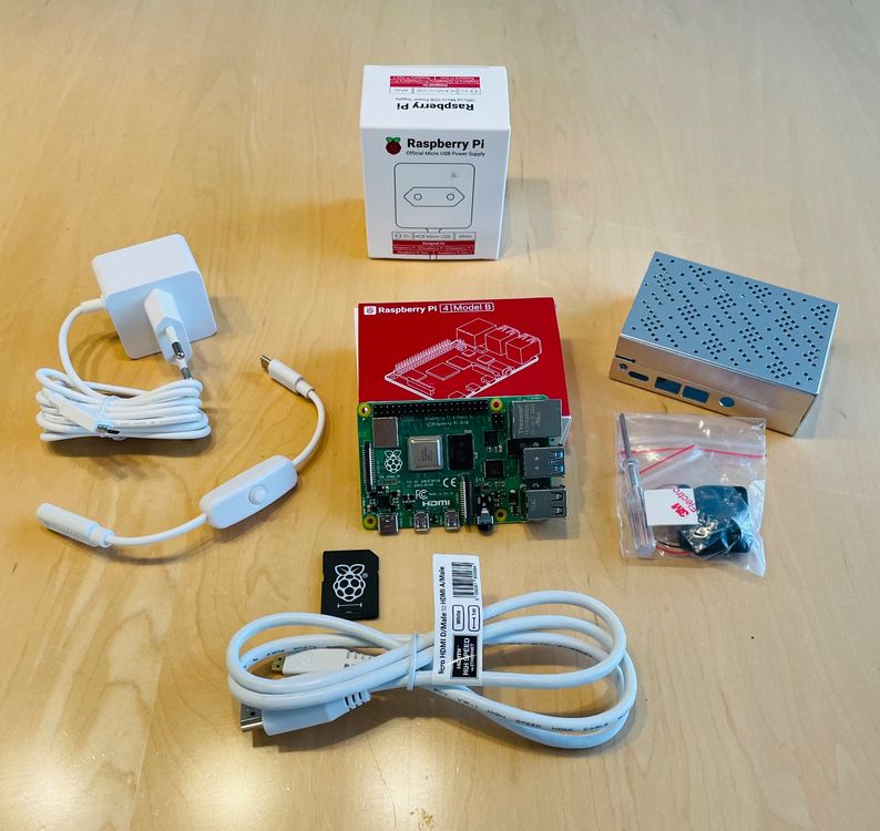 Rasperry Pi 4B mit 32GB SD Card | Kaufen auf Ricardo