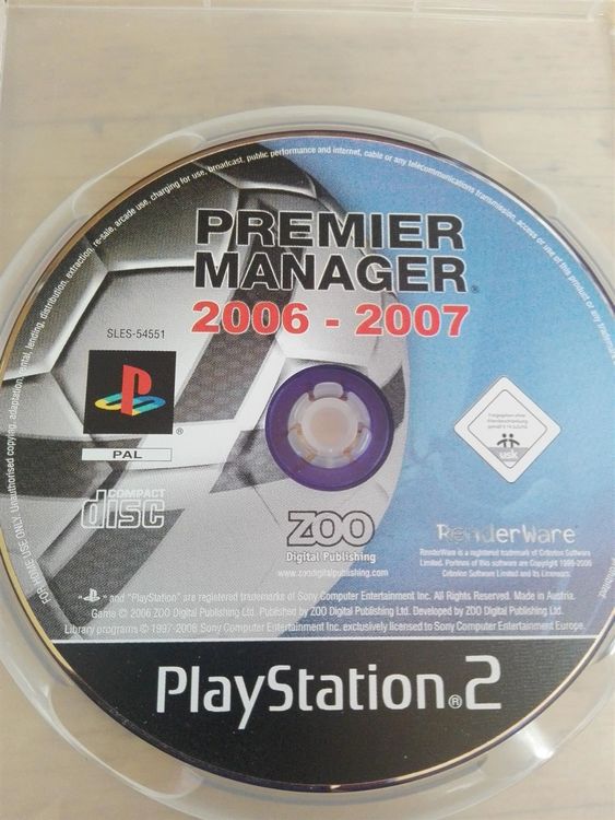 Premier Manager (2006-2007) > PS-2