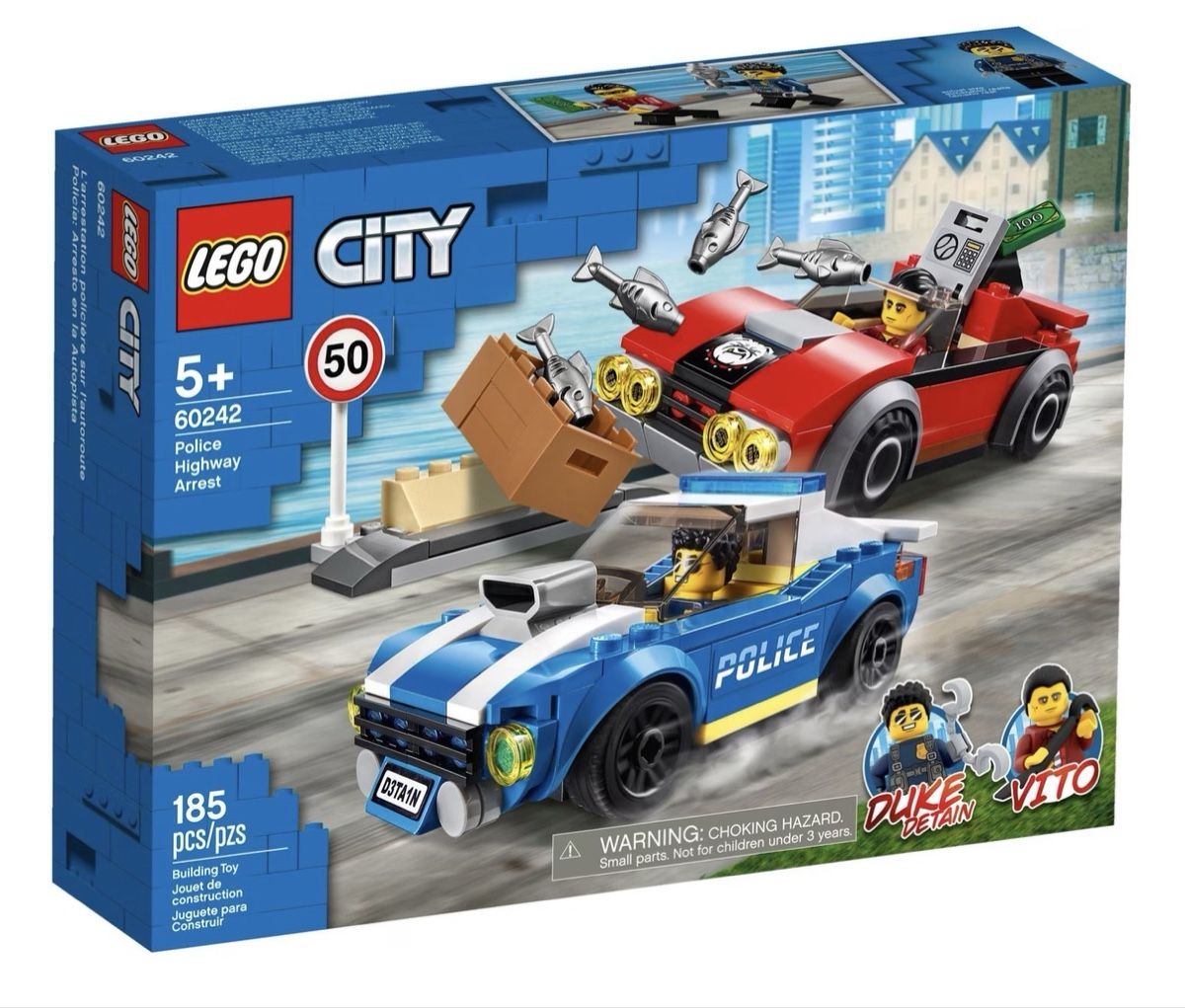 Lego City 60242 LEGO Festnahme auf der Autobahn (OVP) (Gebraucht) in ...