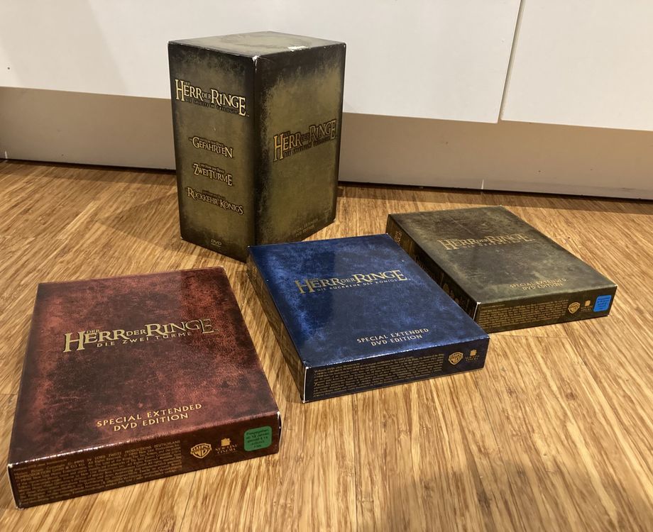 Der Herr der Ringe 1-3 DVD Komplette Spielfilm Trilogie | Kaufen auf ...