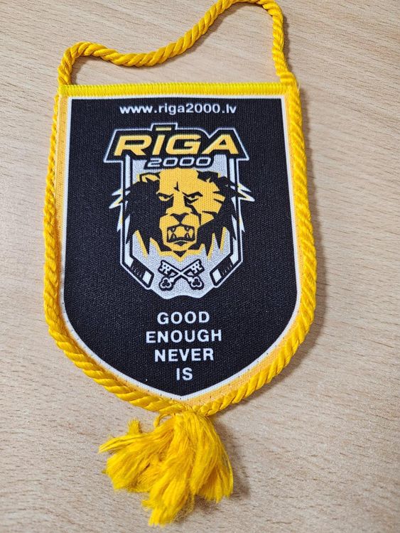 HK Riga 2000 Wimpel Eishockey Lettland Hockey | Kaufen auf Ricardo