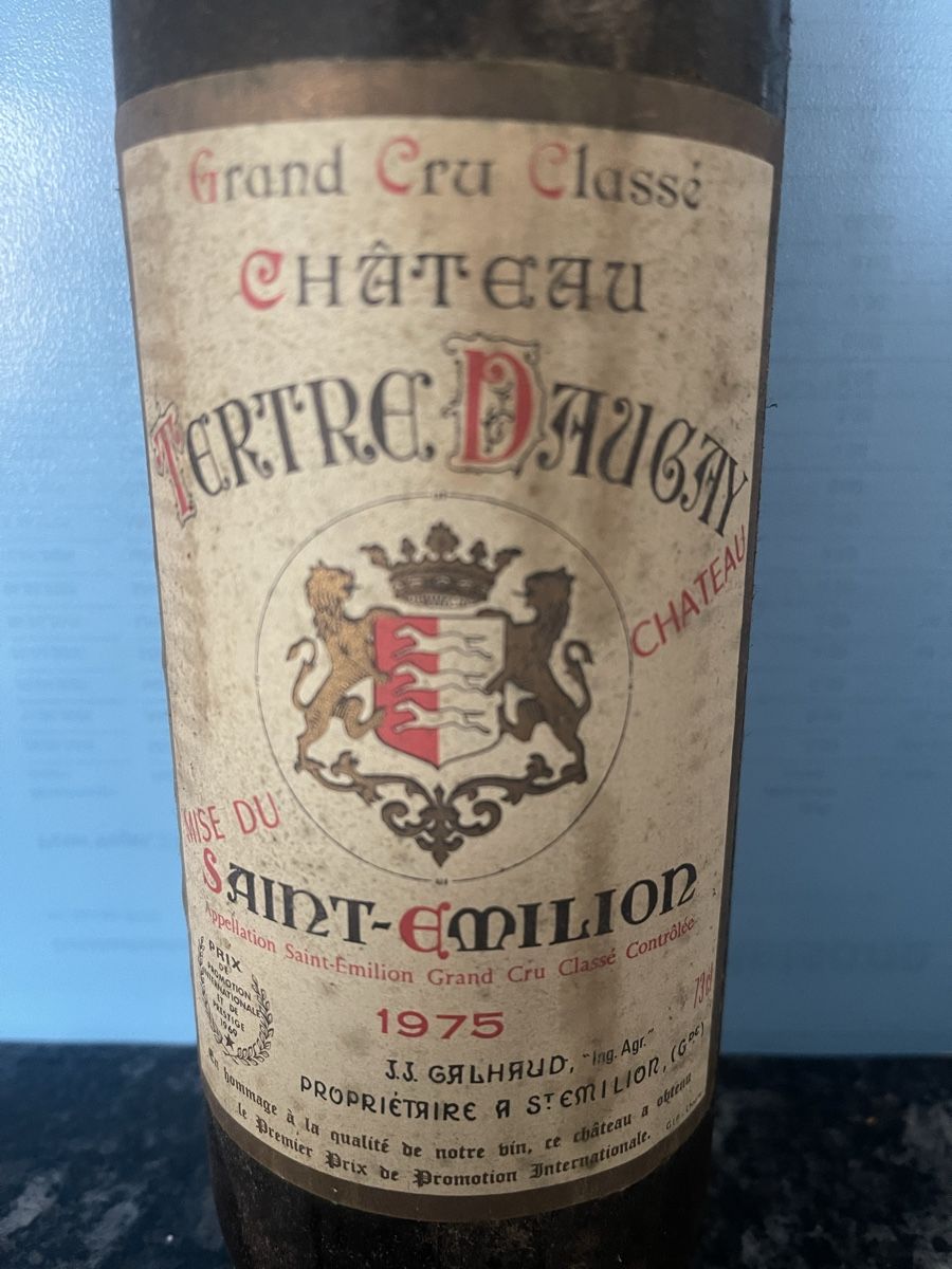 Château Tertre Daugay 1975 - Saint -Émilion Grand Cru Classé (Neu und ...