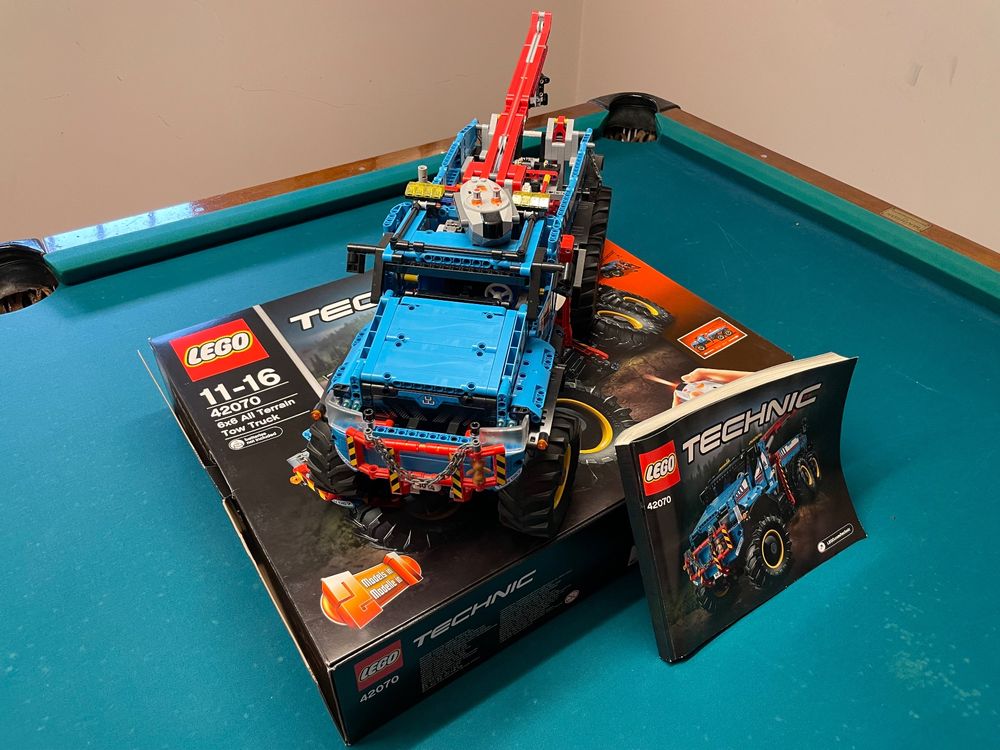 Abschleppwagen Lego Technic 42070 mit Anleitung | Kaufen auf Ricardo