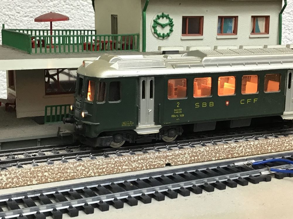 HAG SBB CFF RBe 4/4 I Triebwagen mit Beleuchtung | Kaufen auf Ricardo