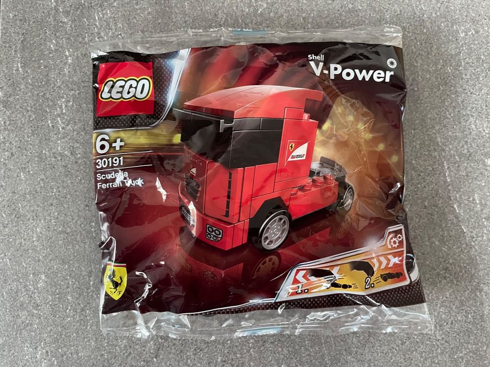 LEGO Scuderia Ferrari Truck (30191) (Neu und originalverpackt) in ...