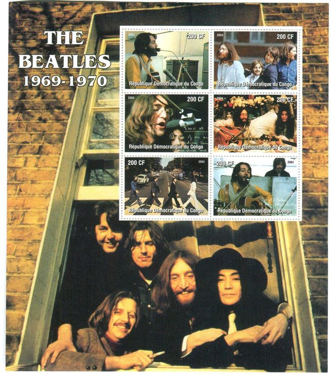 Block "The Beatles". Kongo. (Neu und originalverpackt) in Basel für CHF ...