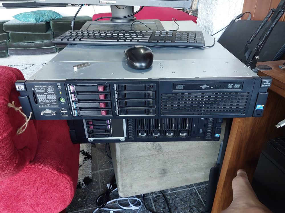Server HP Prolian DL380 G7, 72GB ECC RAM, 1.2TB HDD | Kaufen auf Ricardo