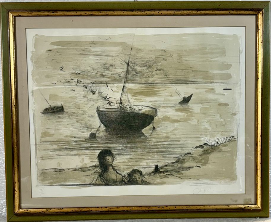 Otto Bachmann (1915-1996) Lithografie Handsigniert (Gebraucht) in für ...