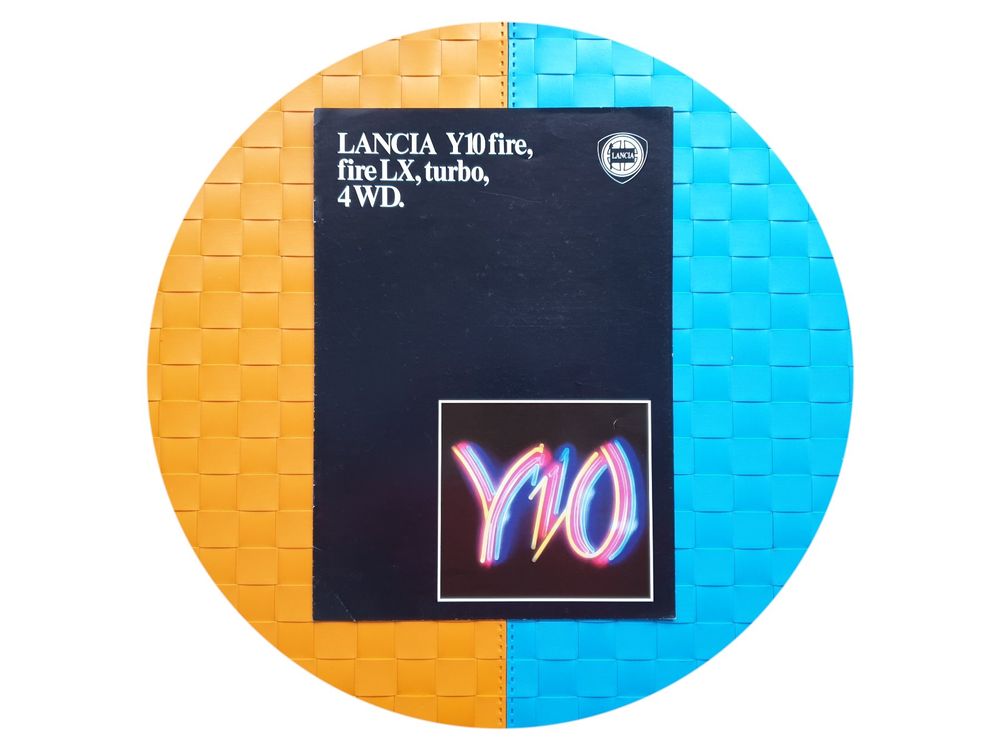 LANCIA Y10 FIRE, TURBO, 4WD- Prospekt / Katalog (Gebraucht) in ...