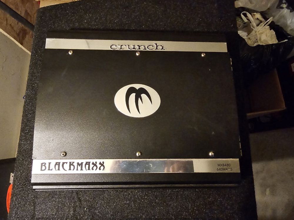 Crunch Blackmaxx MXB-4125 440 Watt Verstärker (Defekt) in Schötz für ...