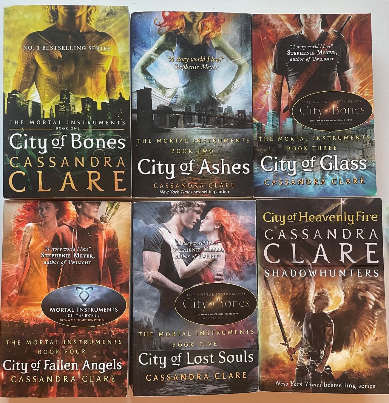 The Mortal Instruments Complete Book Series in English (D'occasion) à ...
