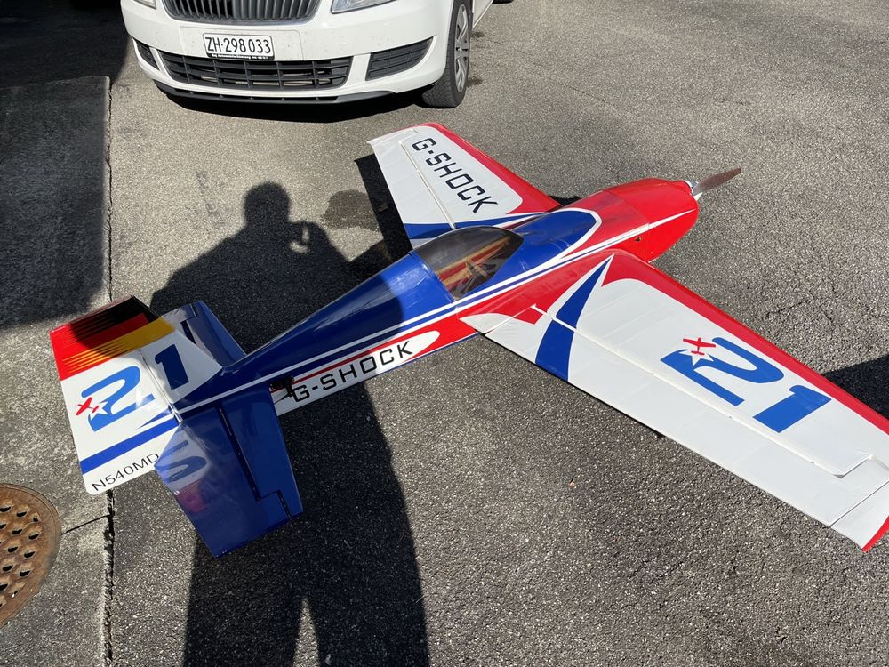 Edge 540 flugbereit, ca. 2m Spannweite, 2kW Elektromotor | Kaufen auf ...