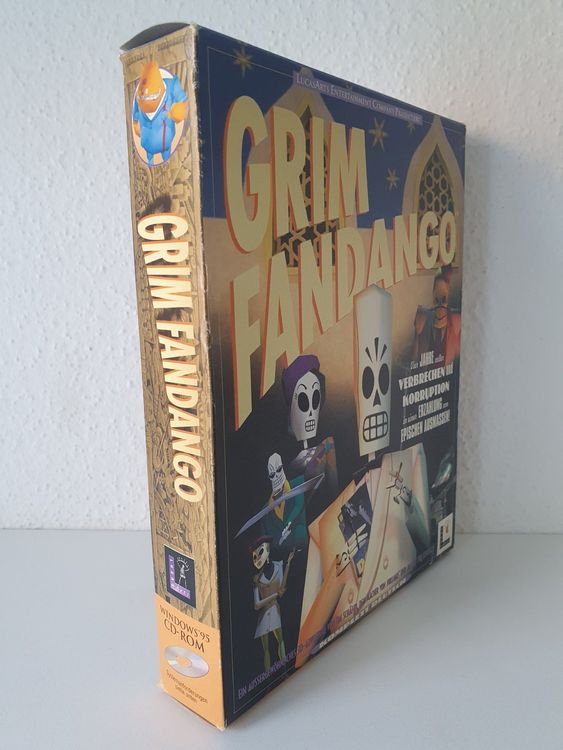 PC Game LucasArts Grim Fandango (1998) Big Box | Kaufen auf Ricardo