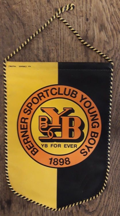 Vintage Wimpel BSC Young Boys 80er Jahre YB Bern (Gebraucht) in Basel für CHF 36 – mit Lieferung ...