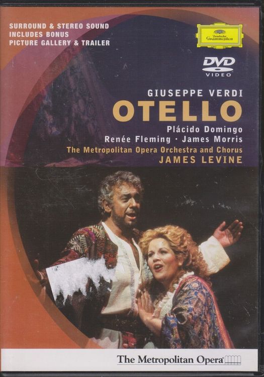 Giuseppe Verdi: Otello (James Levine) The Metropolitan Opera (Gebraucht ...