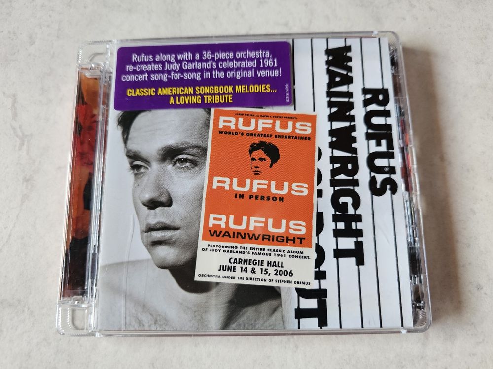Rufus Does Judy At Carnegie Hall / 2 CD's (Gebraucht) in Schneisingen ...