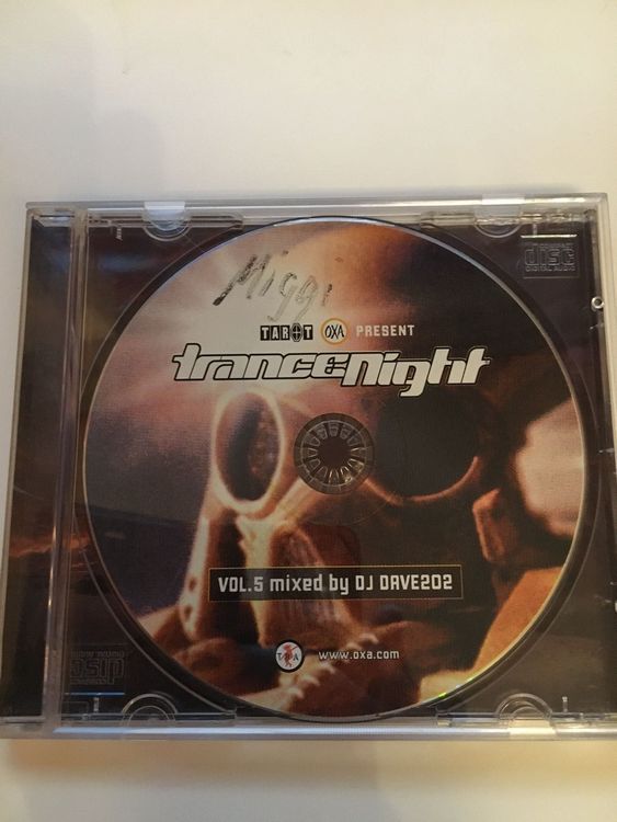 Dave 202 - Trance Night Vol.5 (CD,Mixed) (Gebraucht) in Wil AG für CHF ...