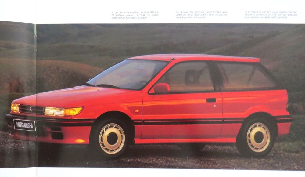 Prospekt Mitsubishi Colt 1800 GTI 16V | Kaufen auf Ricardo