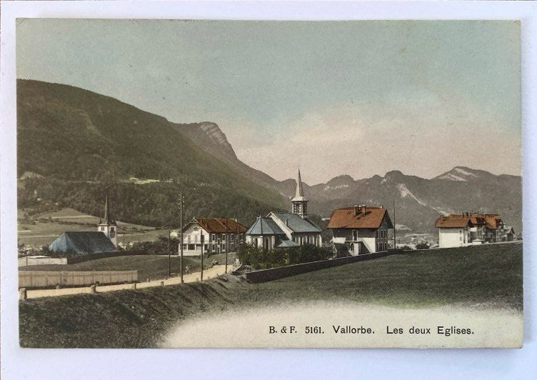 VALLORBE: vue partielle colorée 1911 (D'occasion) à Engelburg pour CHF ...
